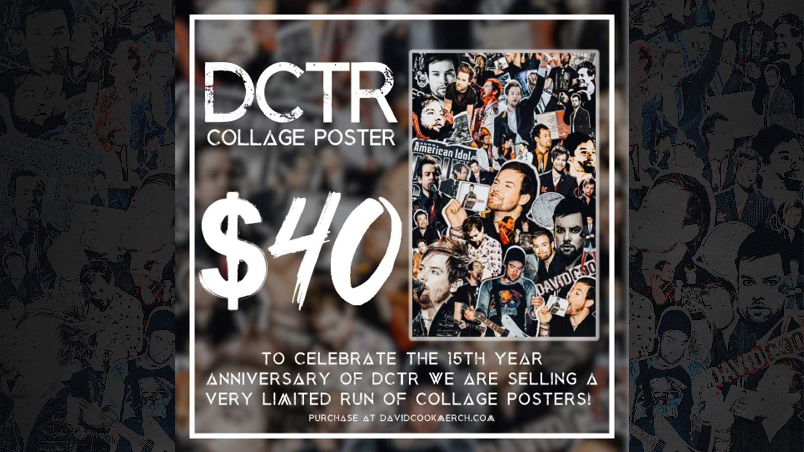 Celebrate the 15th Anniversary of DCTR! – David Cook Official