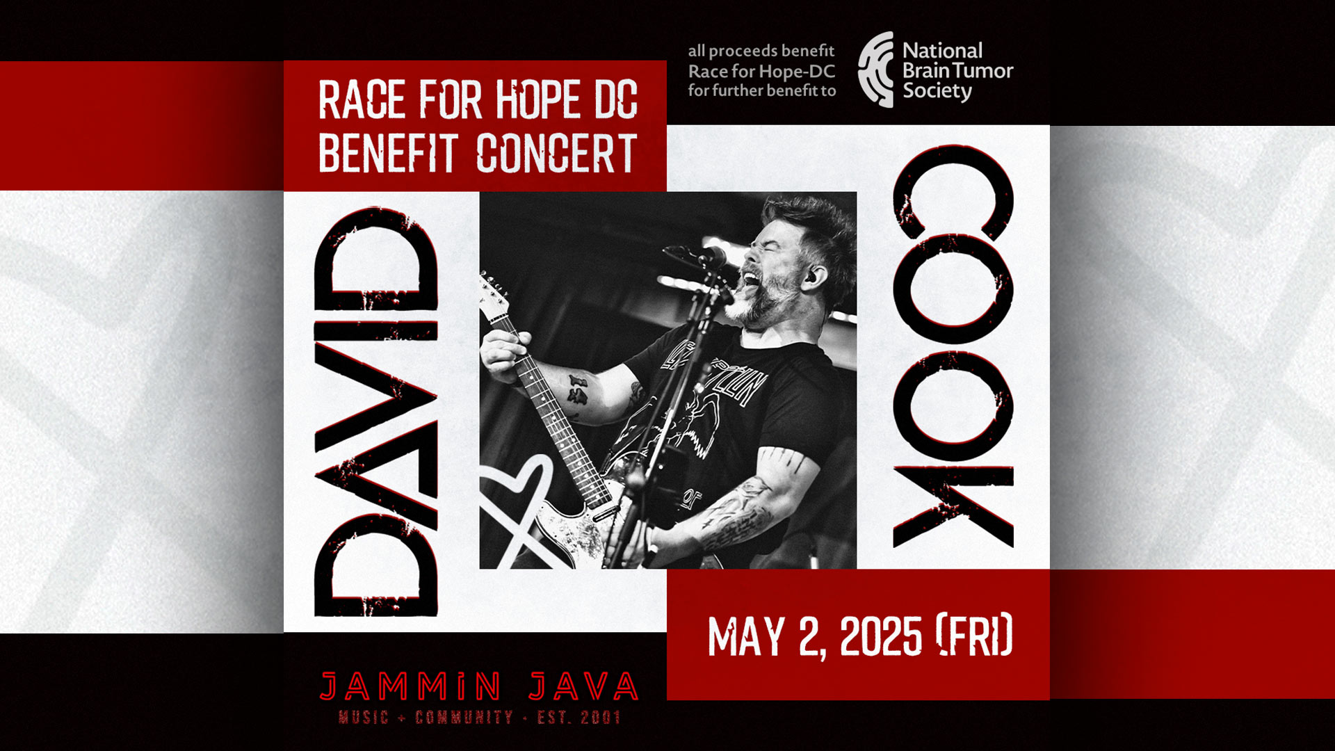 David Cook to give Race for Hope DC benefit concert May 2 in Vienna, VA