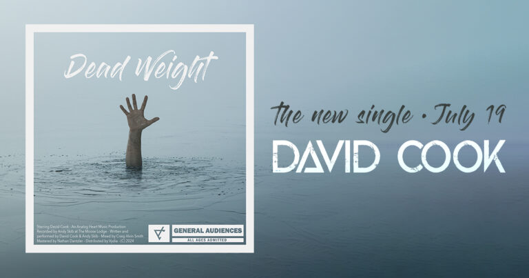 David Cook Announces New Single - Dead Weight– David Cook Official