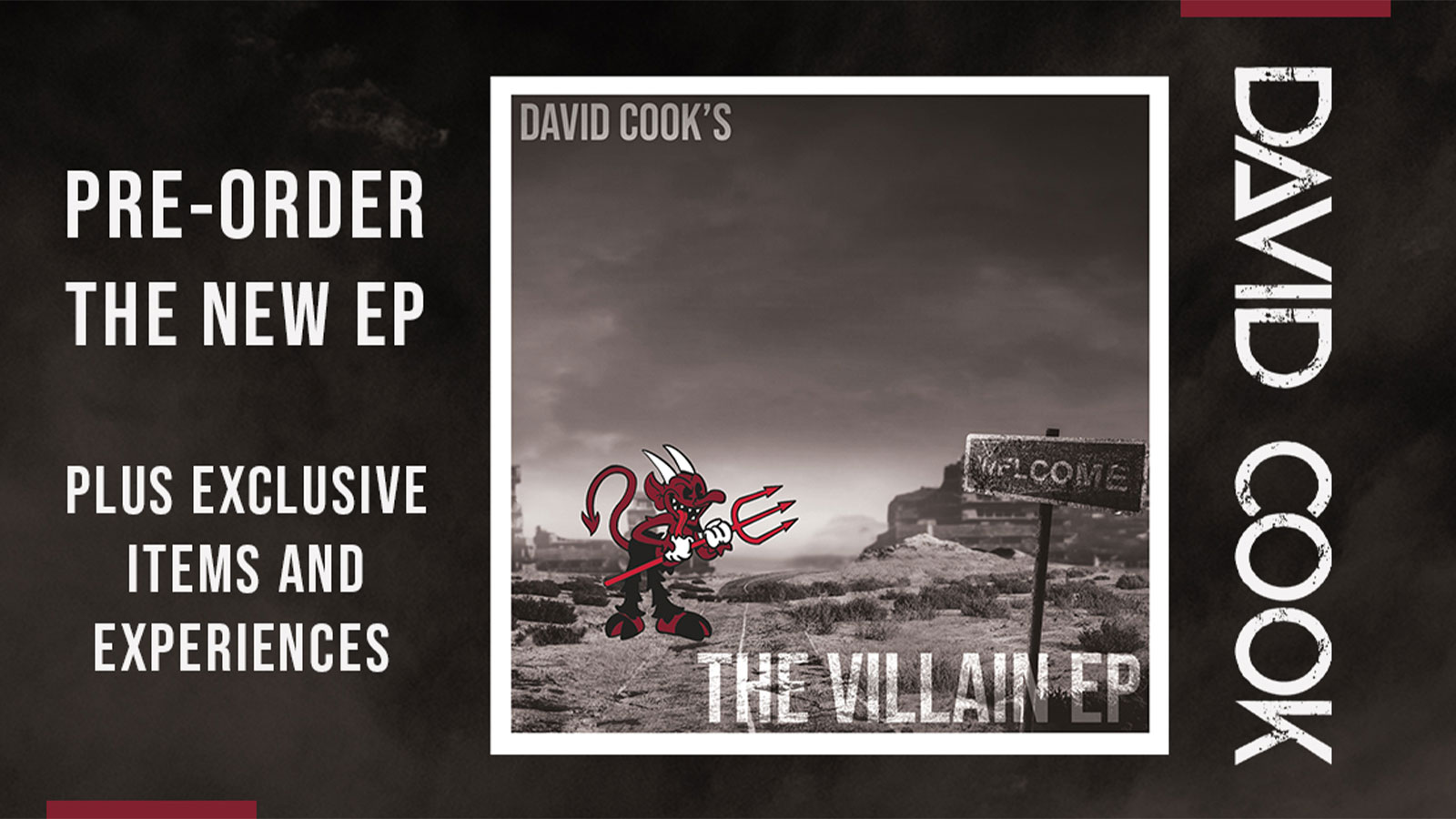 David Cook announces more new music on the way! – David Cook Official